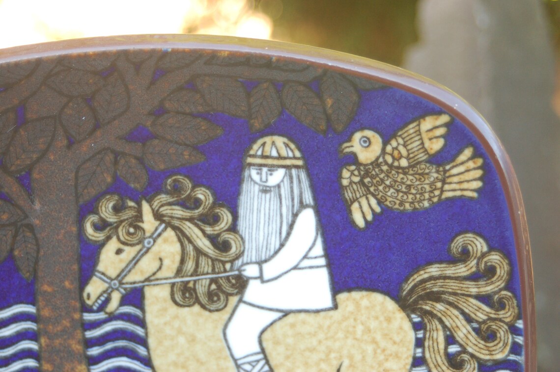 Joukahainen Shoots the Horse Arabia of Finland 1982 Finnish - Etsy