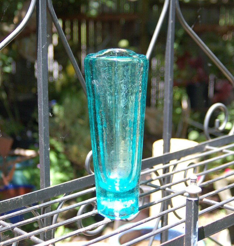 Rare Fire & Light Recycled Signed Art Glass Aurora Vase Fire - Etsy