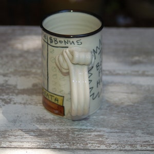 Tom Edwards Pottery "the Boss From Hell" Porcelain Art Pottery Mug ...