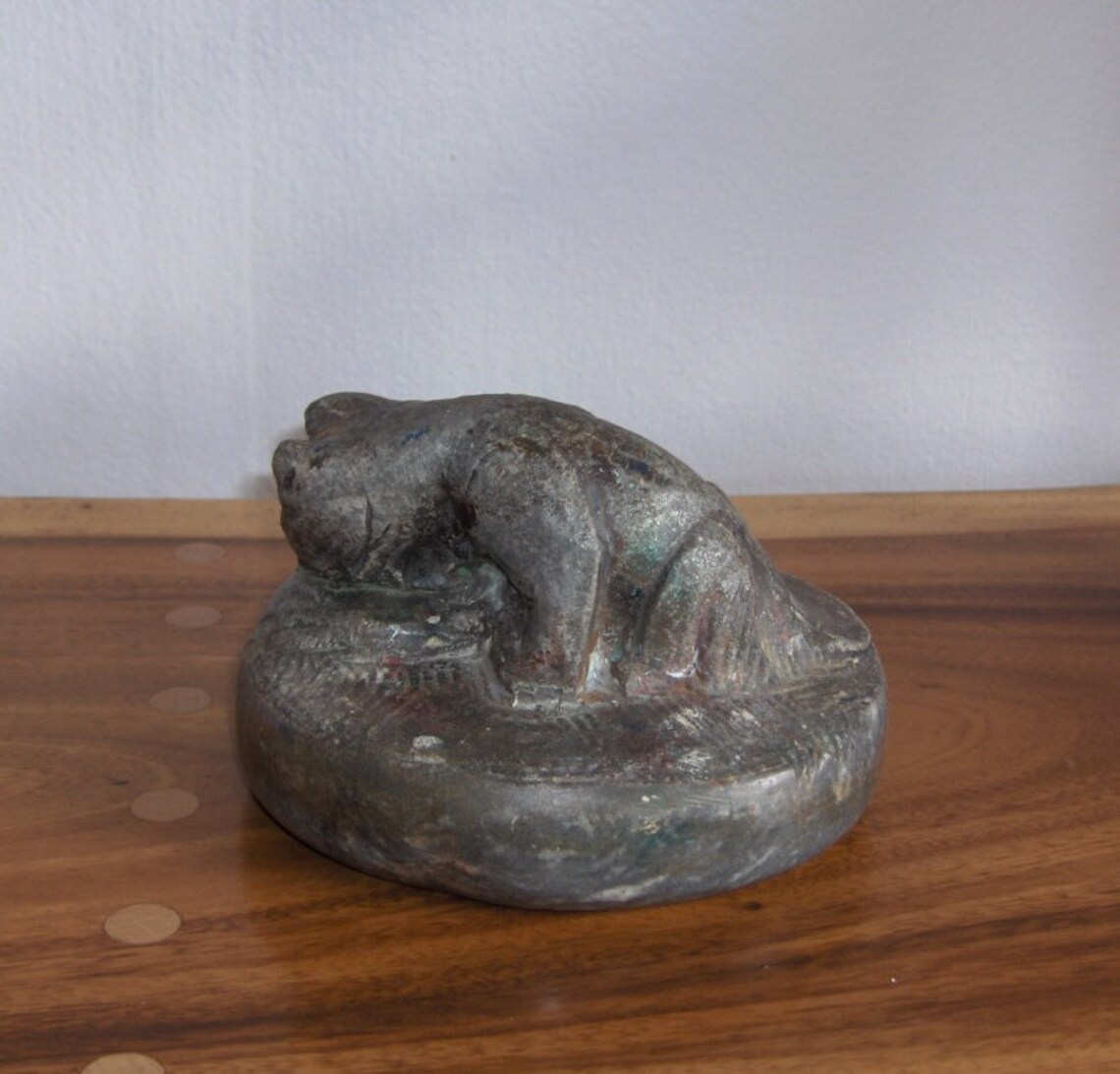 Antique Folk Art Hand Carved Granite / Stone Beaver Spirit Totem - Etsy