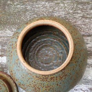 Lovely John Glick Plum Tree Pottery Lidded Stoneware Studio Art Pottery ...