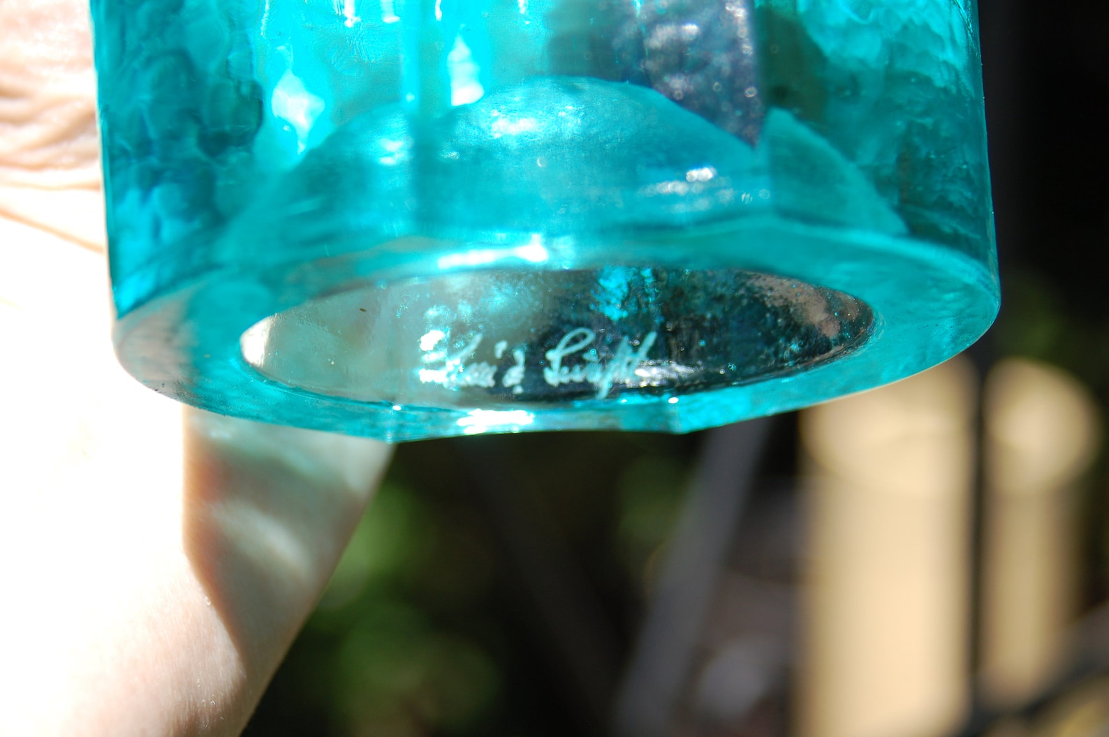 Rare Fire & Light Recycled Signed Art Glass Vase Fire and - Etsy