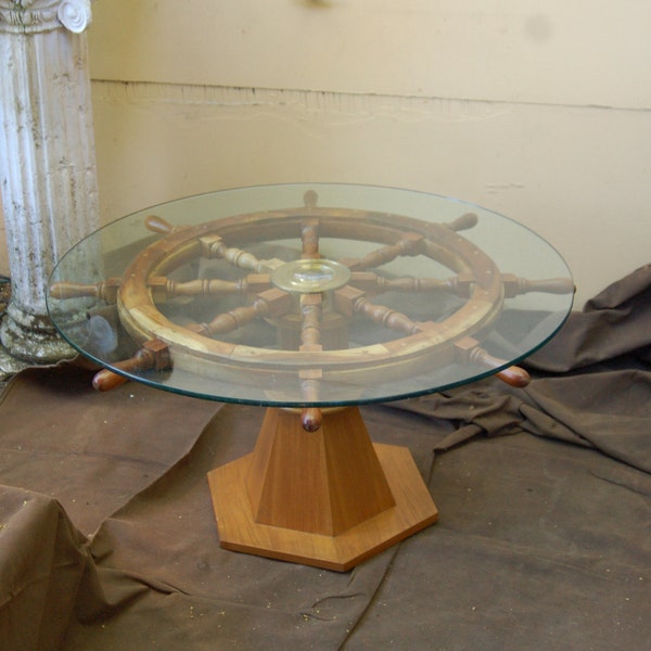 Nautical End Table - Etsy