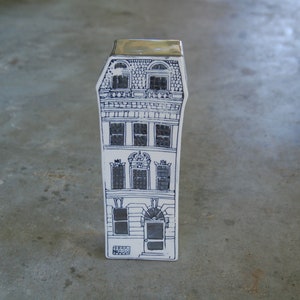 HTF Molly Hatch Anthropologie Rare Town, City, Village Tall Square ...