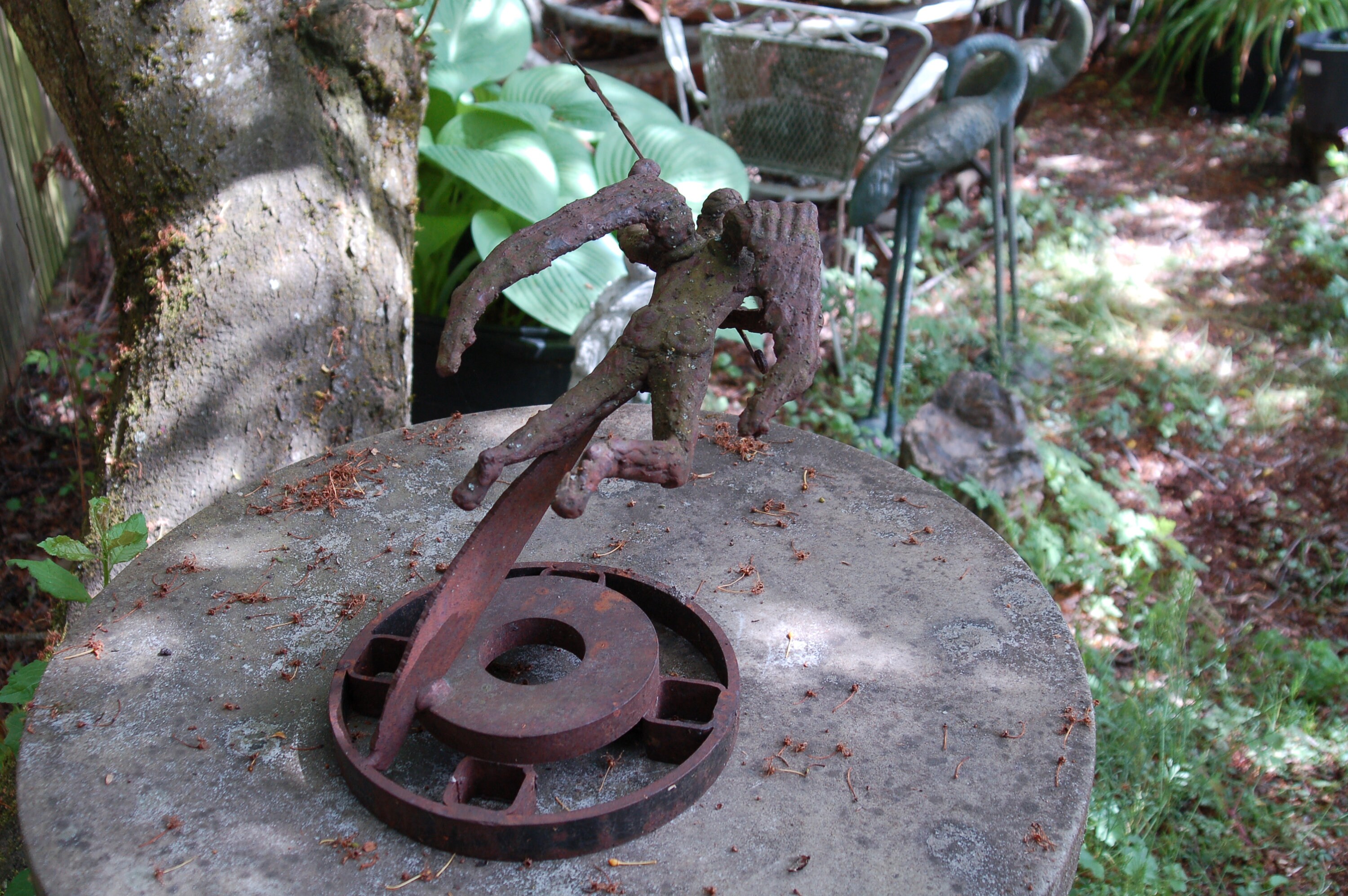 NW Artist Corey Pennington Medieval Style Flying Warrior / Avenging ...