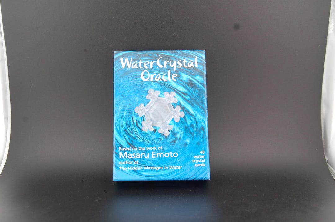 Water Crystal Oracle Cards: Based on the Work of Masaru Emoto, Water ...