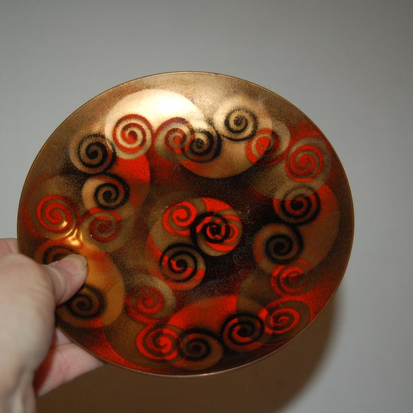 Enamel Copper Plate - Etsy
