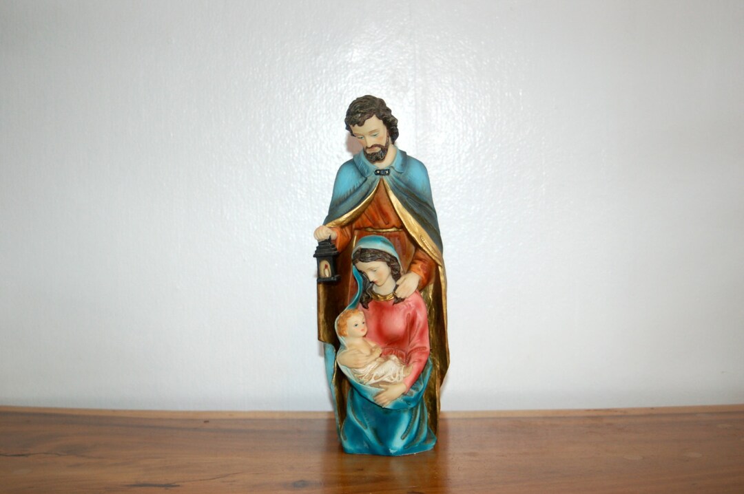 Santini, Italy Style, Holy Family Sculpture ~ Mother Mary, Joseph and ...