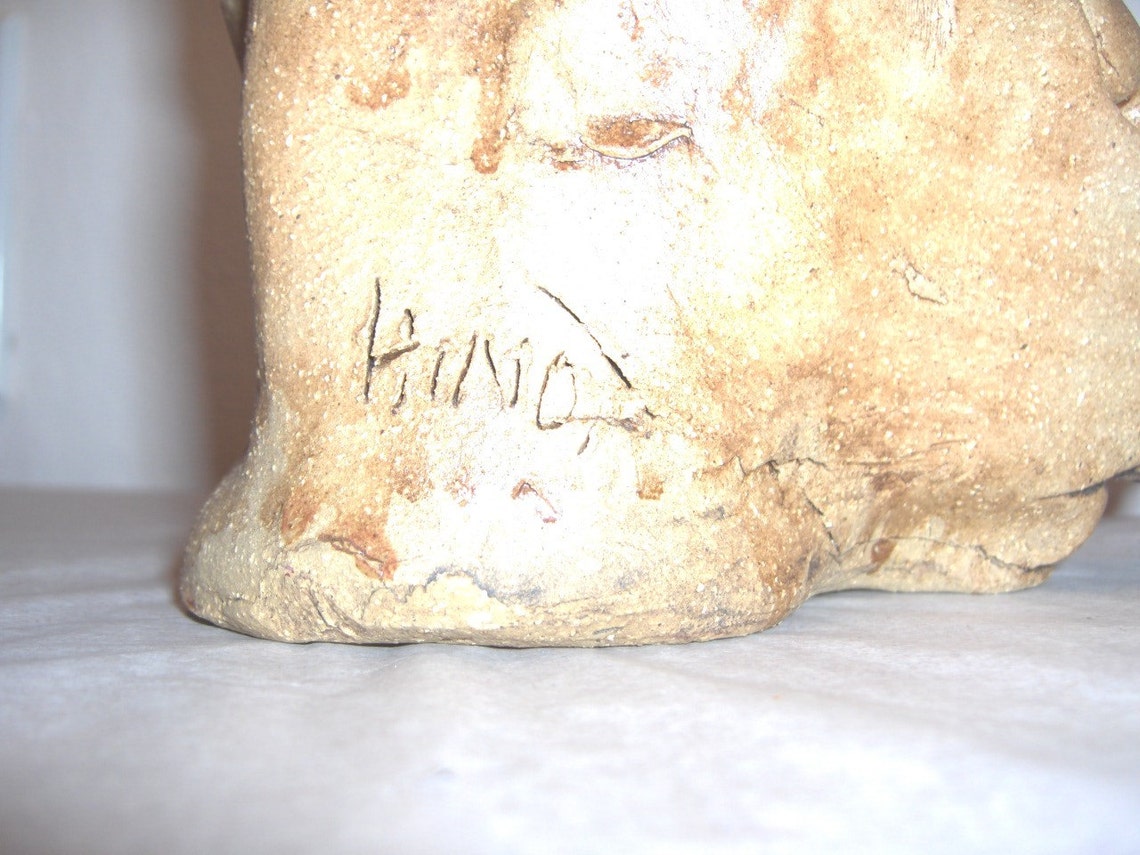 Max Hindt Big Eyed Owl Studio Art Pottery Figure / Sculpture - Etsy