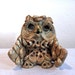 Max Hindt Big Eyed Owl Studio Art Pottery Figure / Sculpture, Wise ...