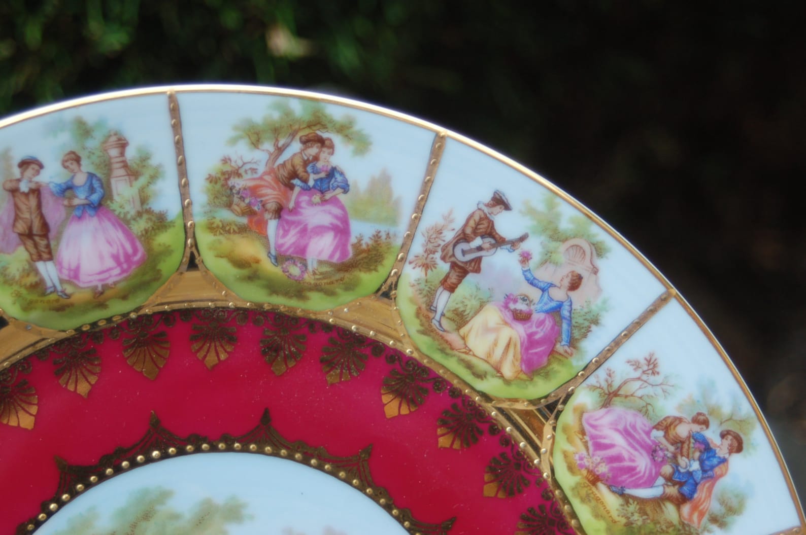 STW Bavaria Germany fragonard Rococo Style Courting Couples - Etsy