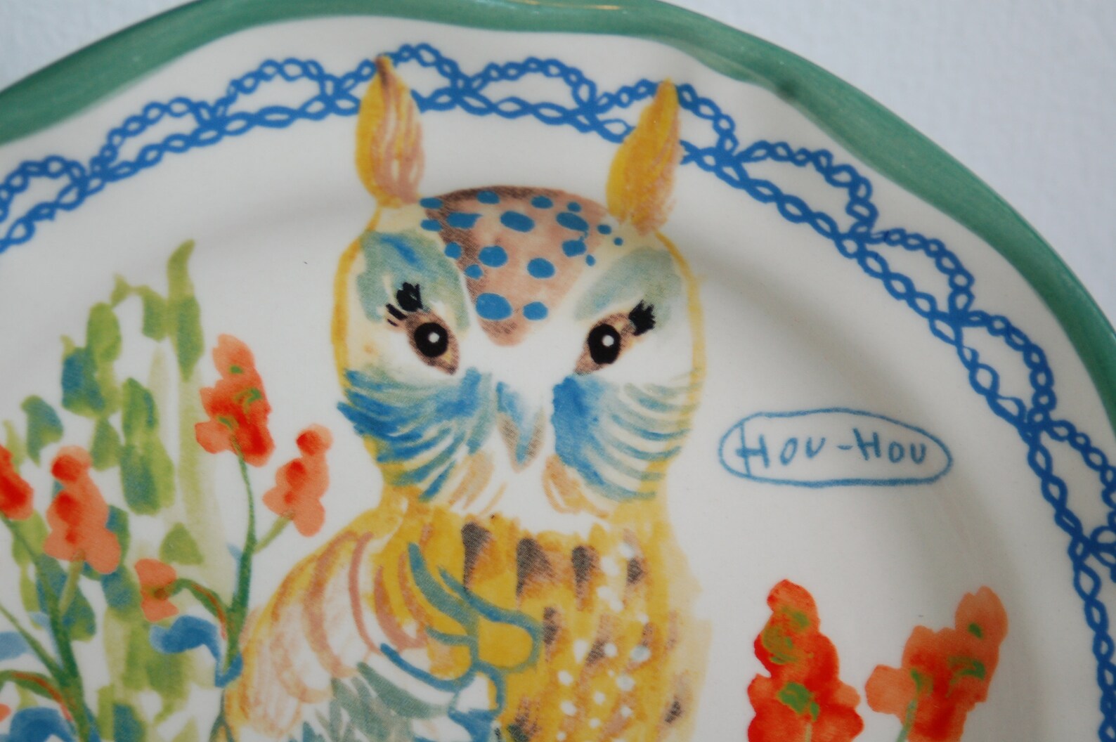 Rare Anthropomorphic Nathalie Lete Art Pottery Light Hou Hou - Etsy