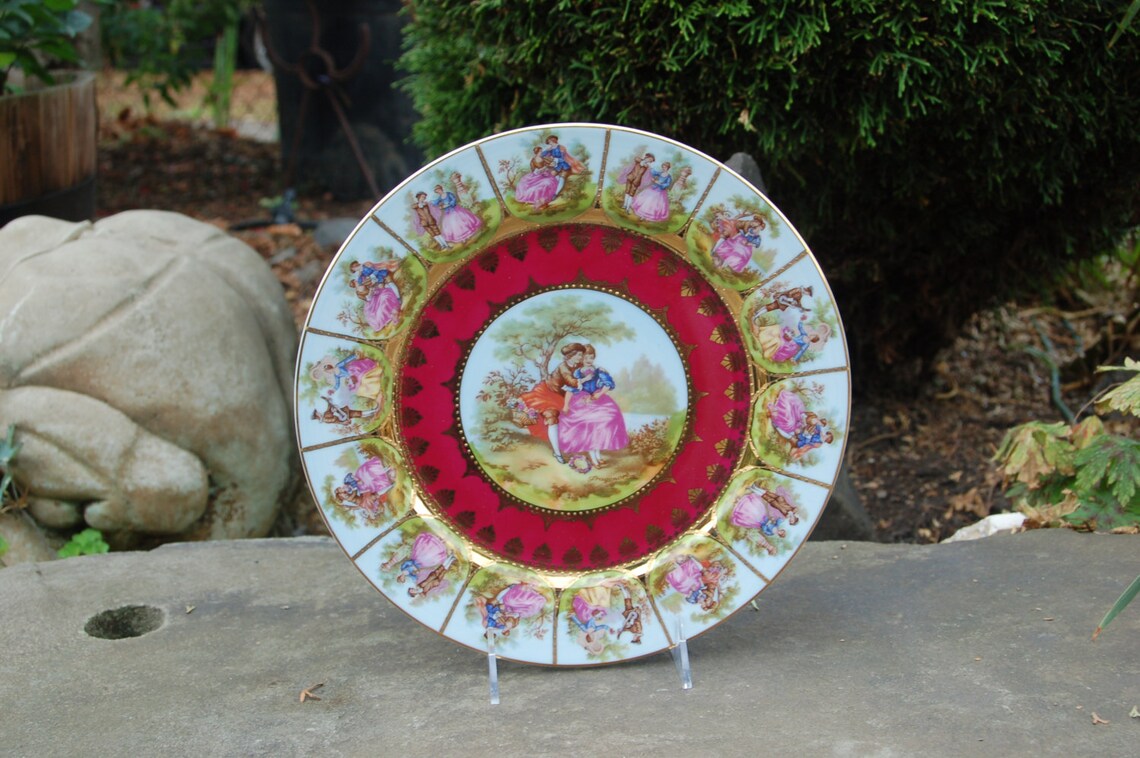 STW Bavaria Germany fragonard Rococo Style Courting Couples - Etsy