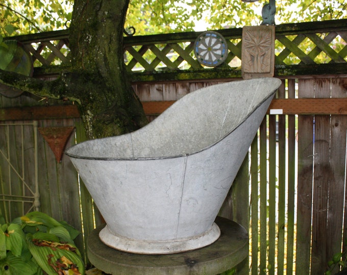 Western Cowboy Bathtub ~ Tin Cowboy Tub ~ Classic Bathtub Chair ...