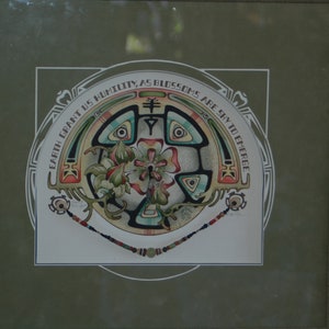 Maggie Roe Original ~ M. M. Roe Native American Inspired Watercolor W ...