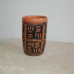 Unusual Hal Lasky 1921 2010 Mid Century Modern Sgraffito our Home ...