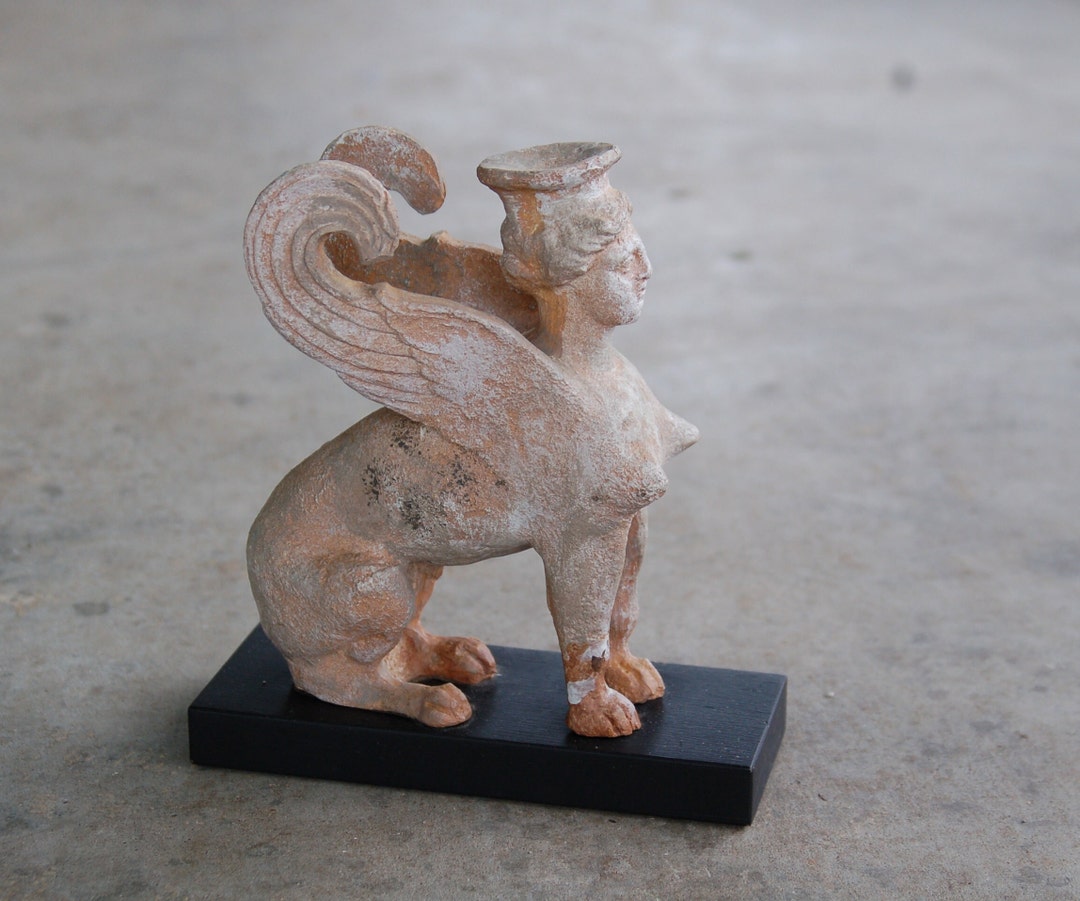Ancient Greek Winged Sphinx Statue Sigmund Freud Museum London Souvenir ...