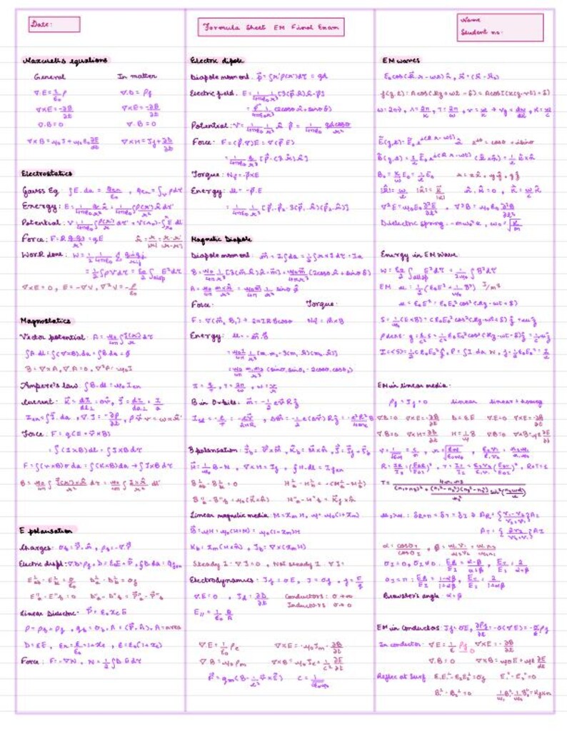 Goodnotes Digital Notebook Templates, Ruled and Columned PDF for Study ...
