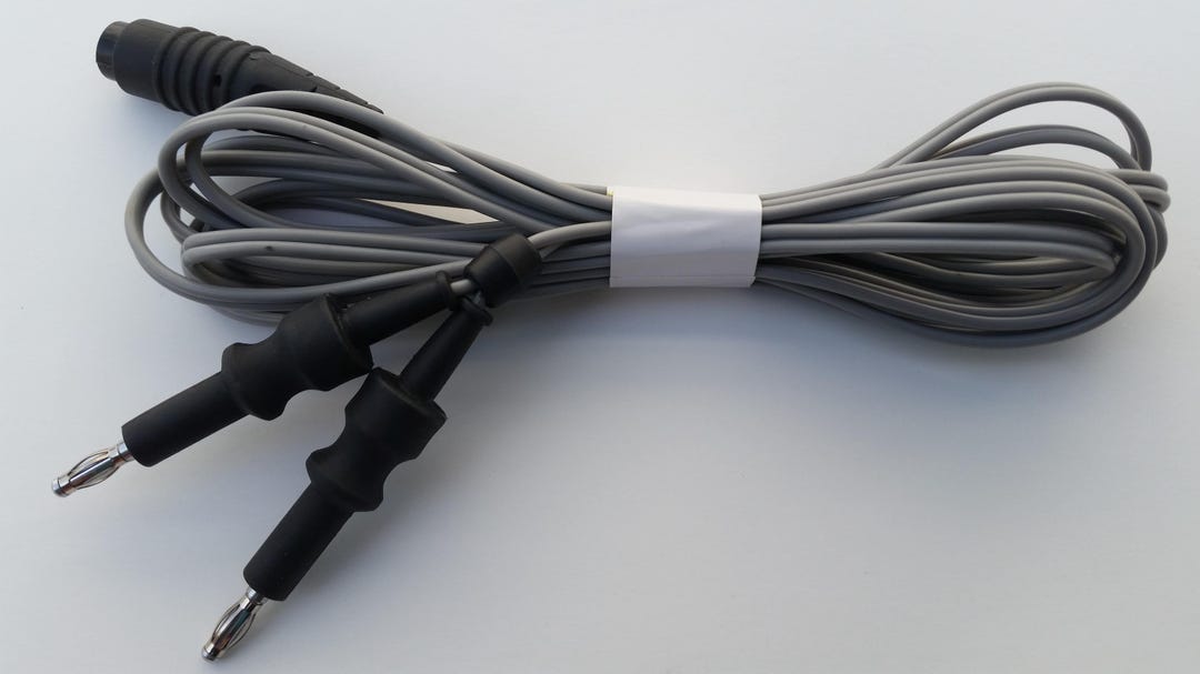 European Bipolar Forceps Silicon Cord Reusable 3 Metres Length 4mm Pin ...