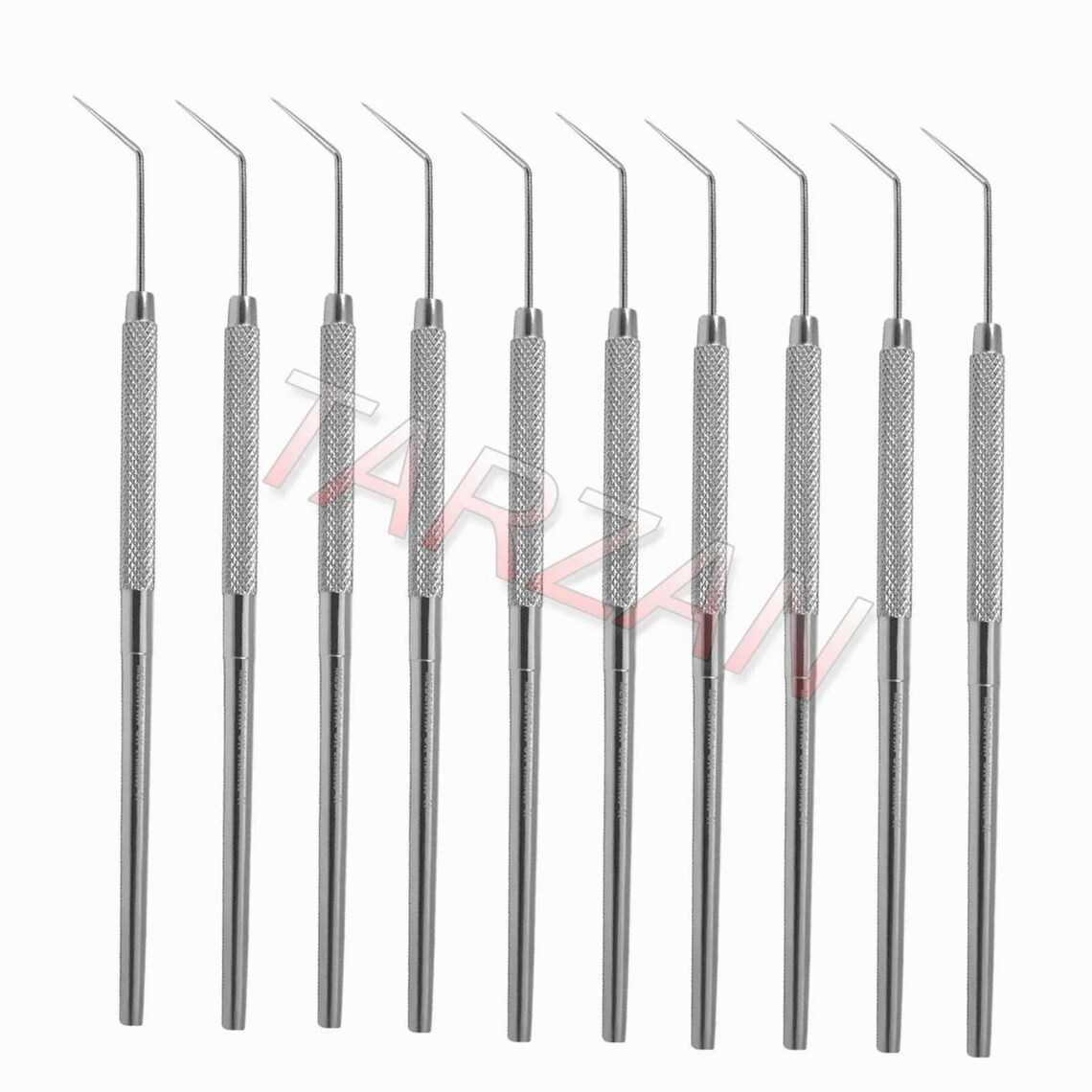 12 Pcs Single Ended Dental Probe Endodontic Explorer #6 Dentist ...