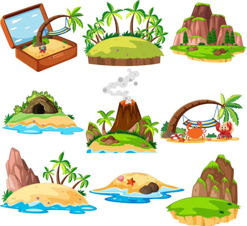 Summer Beach Clipart Bundle, Pool Party Clipart, Cute Summer Graphics ...