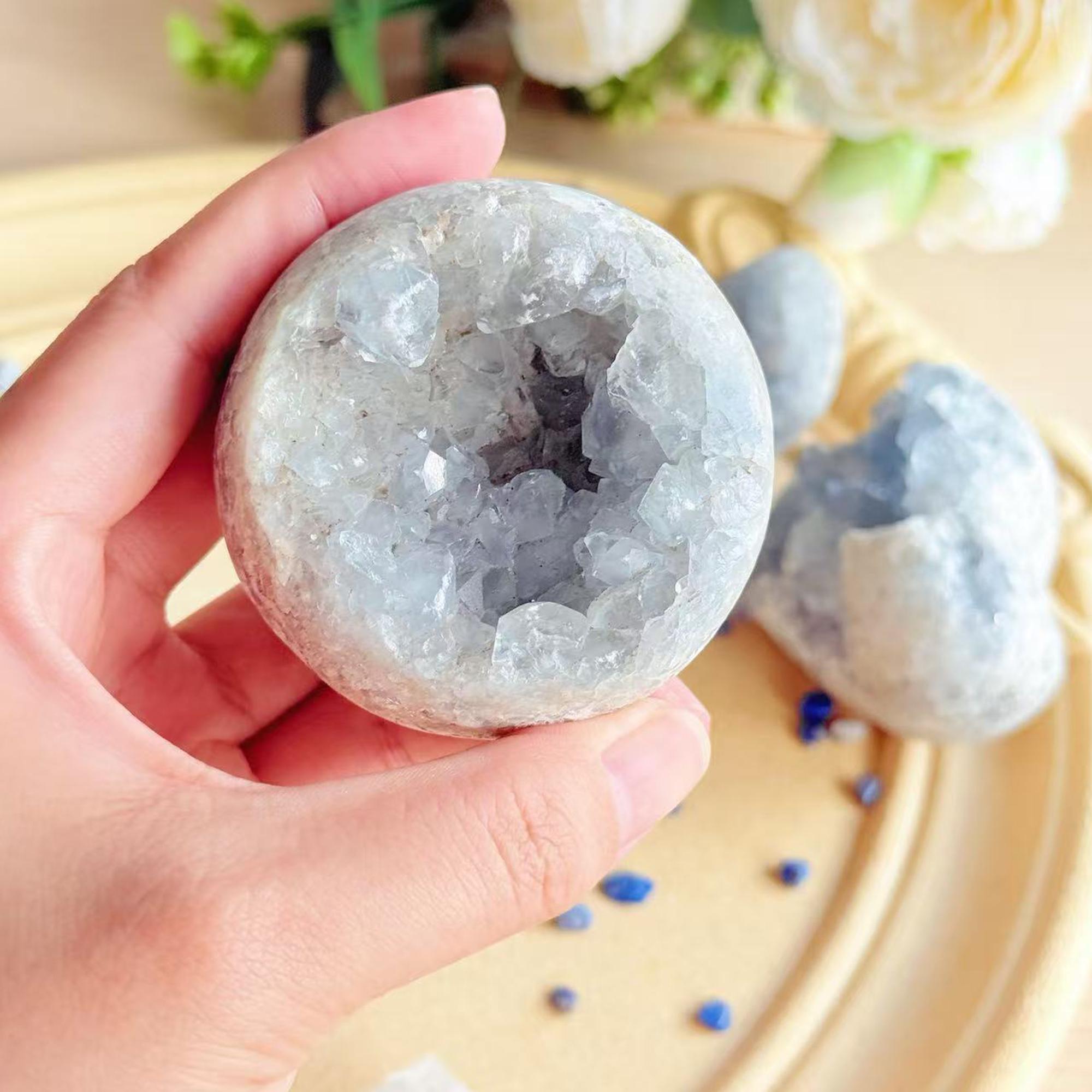 Natural Raw Blue Celestite, Celestite Crystal Cluster, Raw Celestite ...