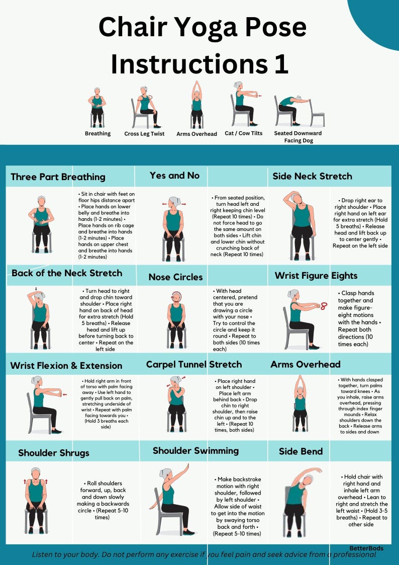 30 Chair Yoga Exercise in Our Guide for Seniors Wheelchair Users Home ...