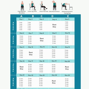 30 Day Chair Self Challenge 2 Yoga Workout Exercises for Seniors ...