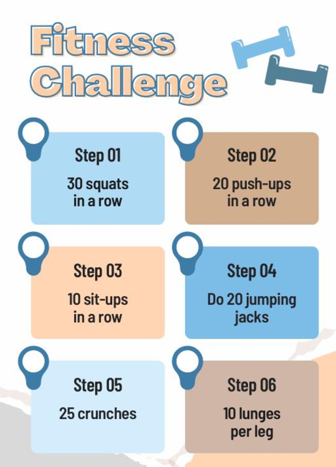 Bodyweight Abs Legs Arms Core Home Workout Exercises for Office Workers ...