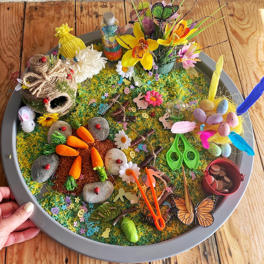Full Easter Spring Sensory Box, Spring Sensory Bin, Montessori Toy ...