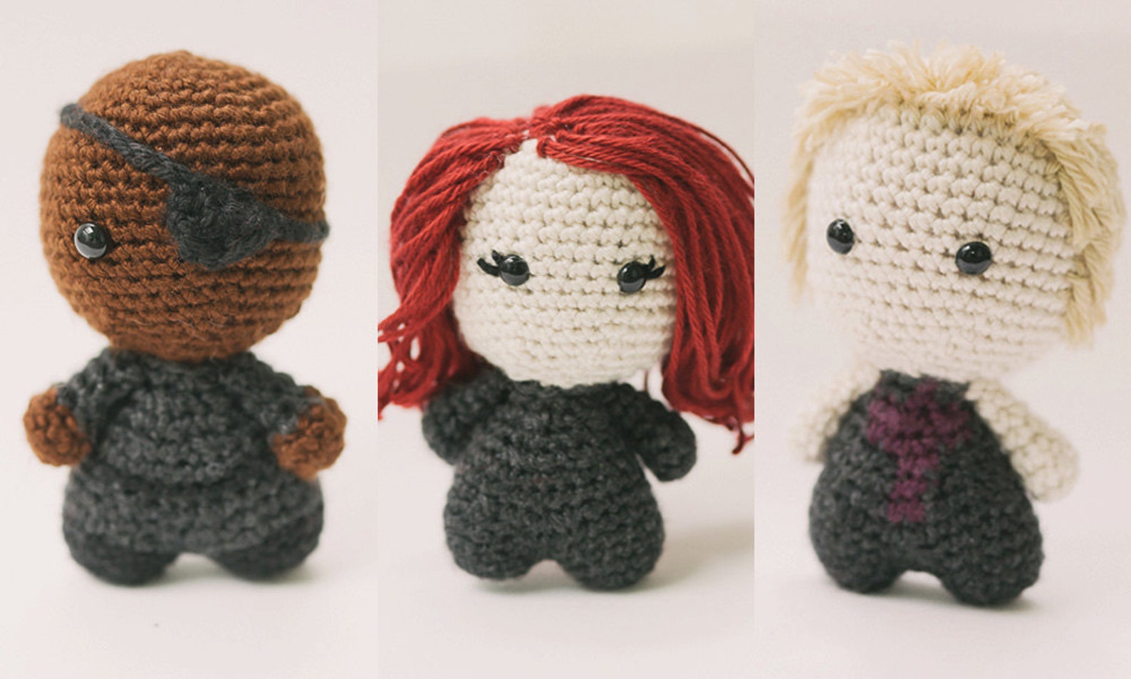 Avengers Amigurumi Crochet Pattern, Marvel Comics Dolls (PDF Download ...