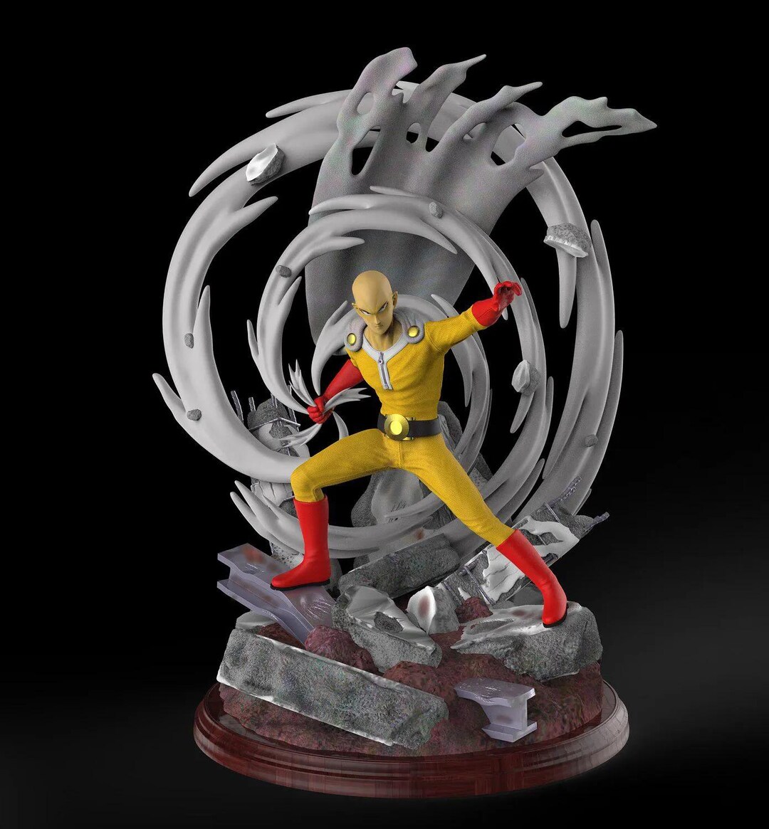 One-punch Man Saitama High Quality STL File, 3D Digital Printing STL ...