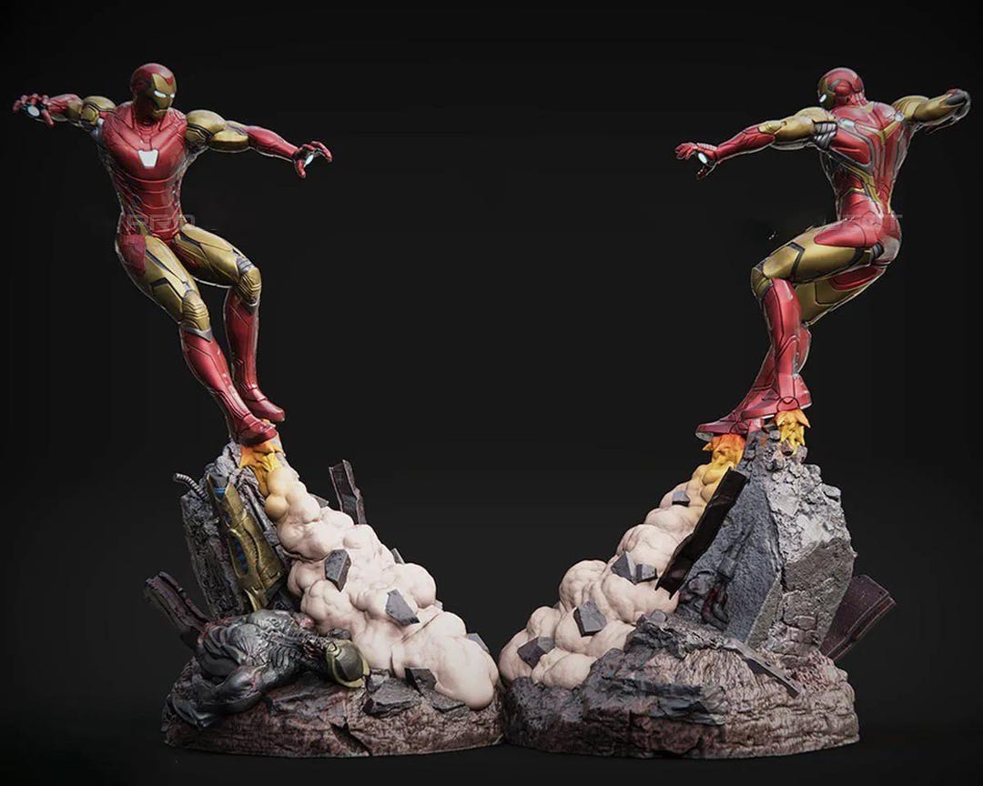 Ironman STL File, Marvel Superhero, Stl, 3D Digital Printing STL File ...