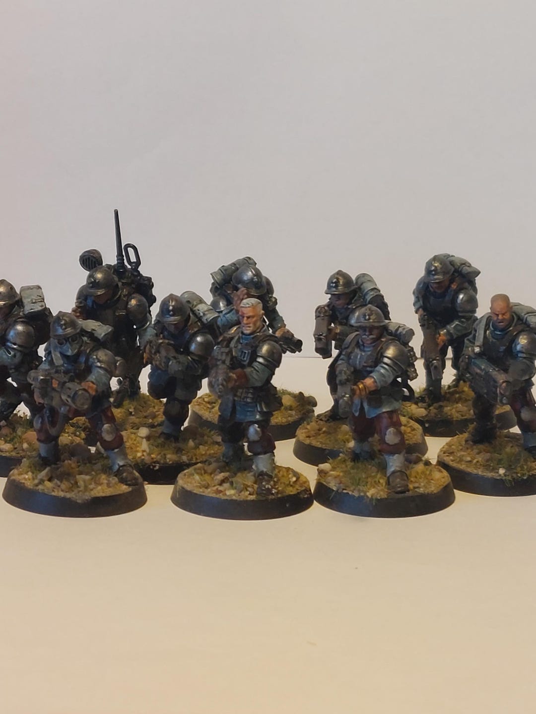 Warhammer 40k Painted Cadian Shock Troopers - Etsy