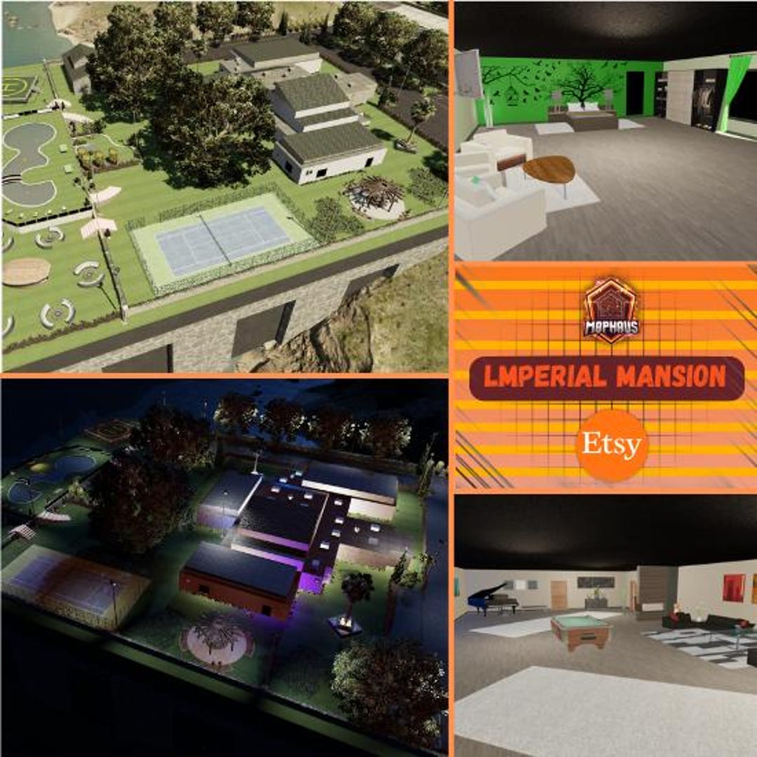 Fivem Imperial Mansion - Etsy Australia