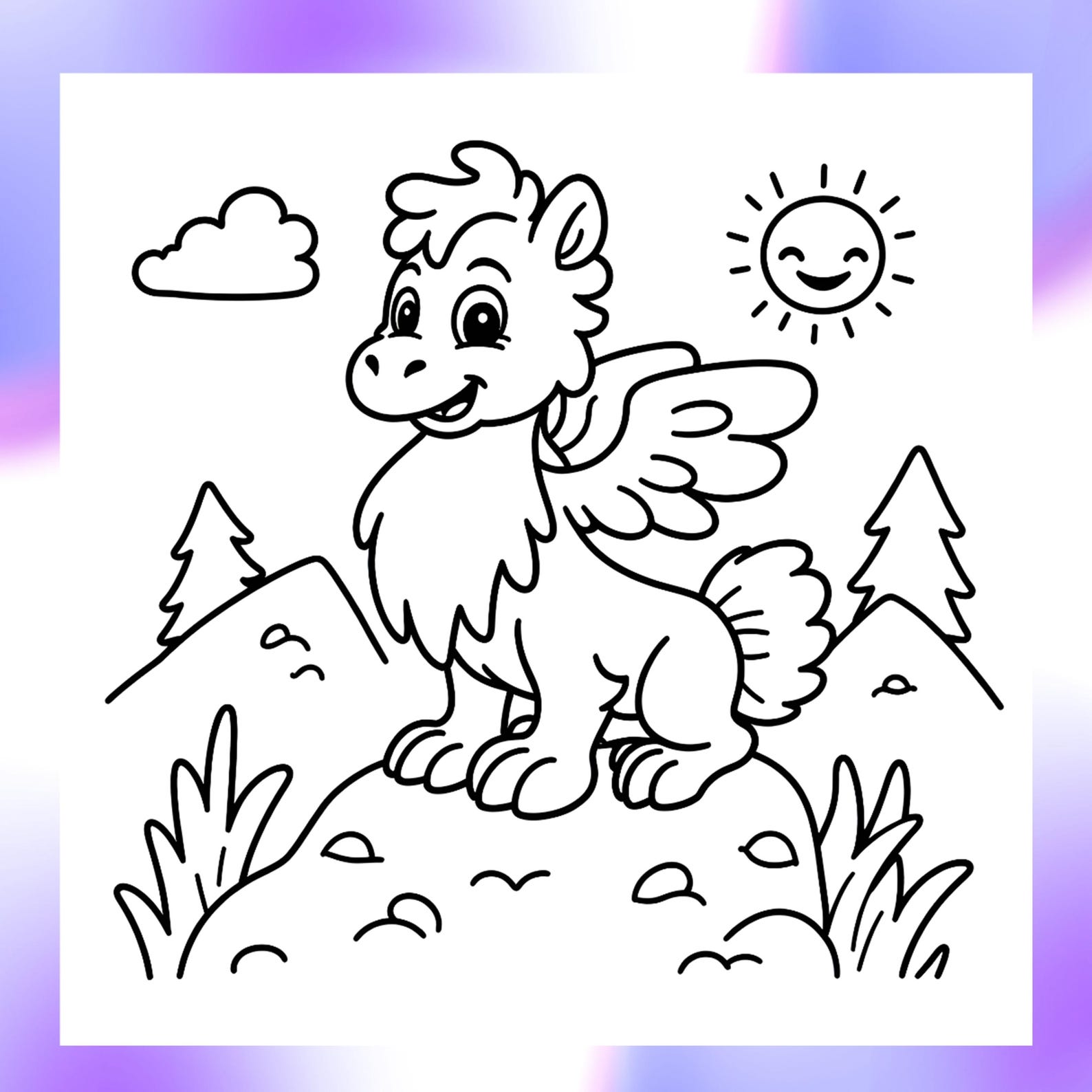 Legends & Lore: A Magical Coloring Adventure | A Coloring Book of Myths ...