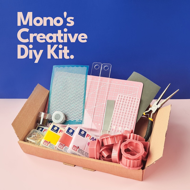 Polymer Clay Earring Kit - Etsy