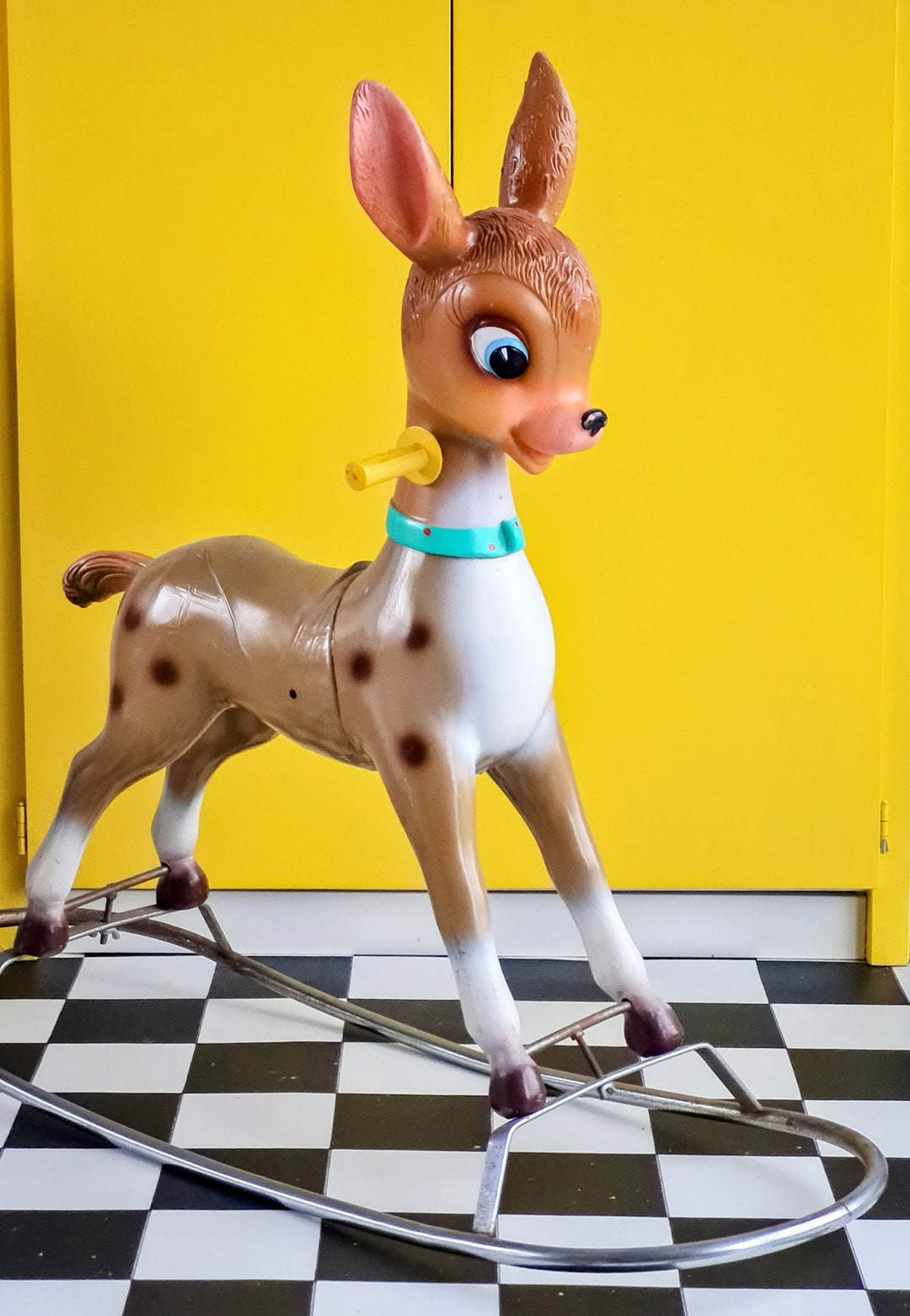 Rare Canova Rocking Horse Bambi. 1960 Vintage Italian Mid Century Retro ...