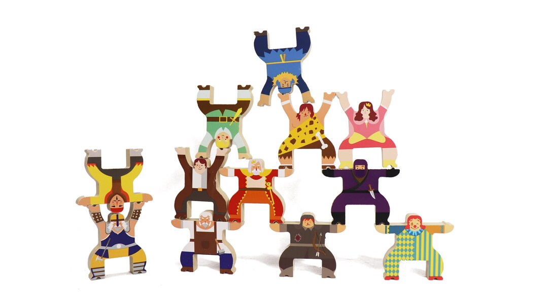 Wooden Balance Stacking Blocks - Etsy