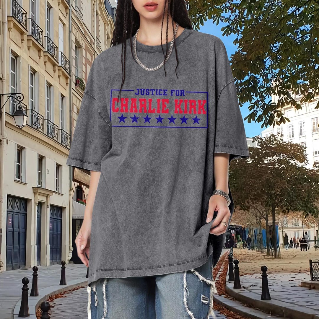 Justice for Charlie Kirk, Freedom Charlie Kirk Memorial Shirt，1993-2025 ...