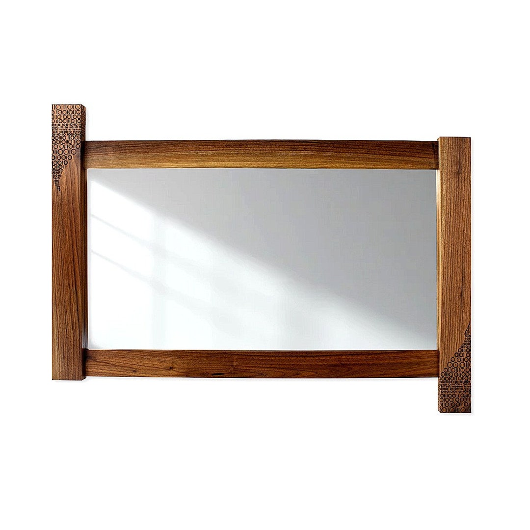 Walnut Non-binary 'kindness' Mirror MADE TO ORDER - Etsy