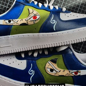 Kakashi Hatake Cool Anime Custom Painted Handmade Shoes! Naruto ...