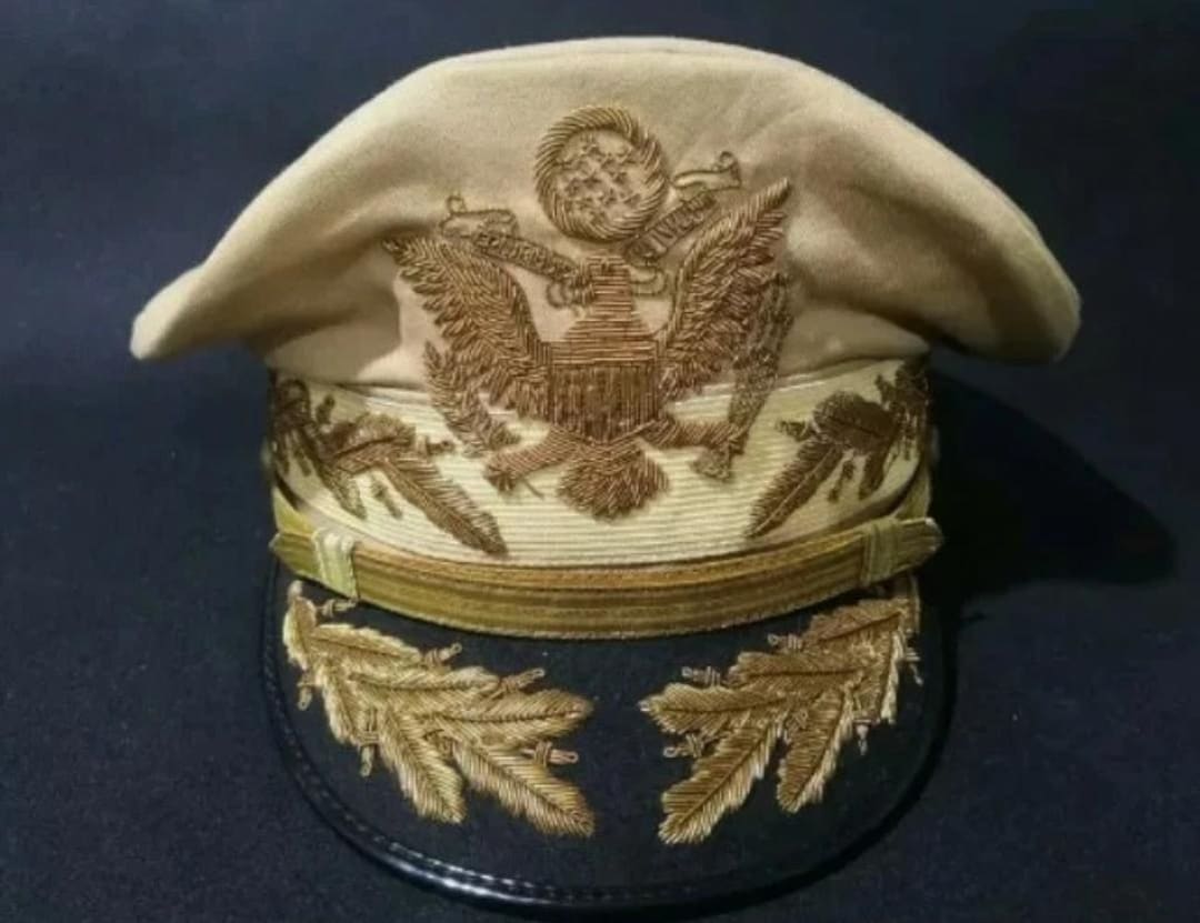 USA ARMY GENERAL Douglas Macarthur Authentic Uniform New Khaki Hat - Etsy