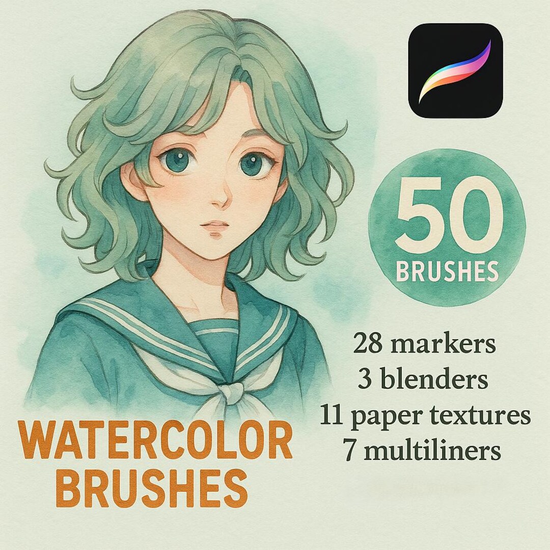 Realistic Marker Procreate Brushes - Painting Kit for Procreate iPad ...