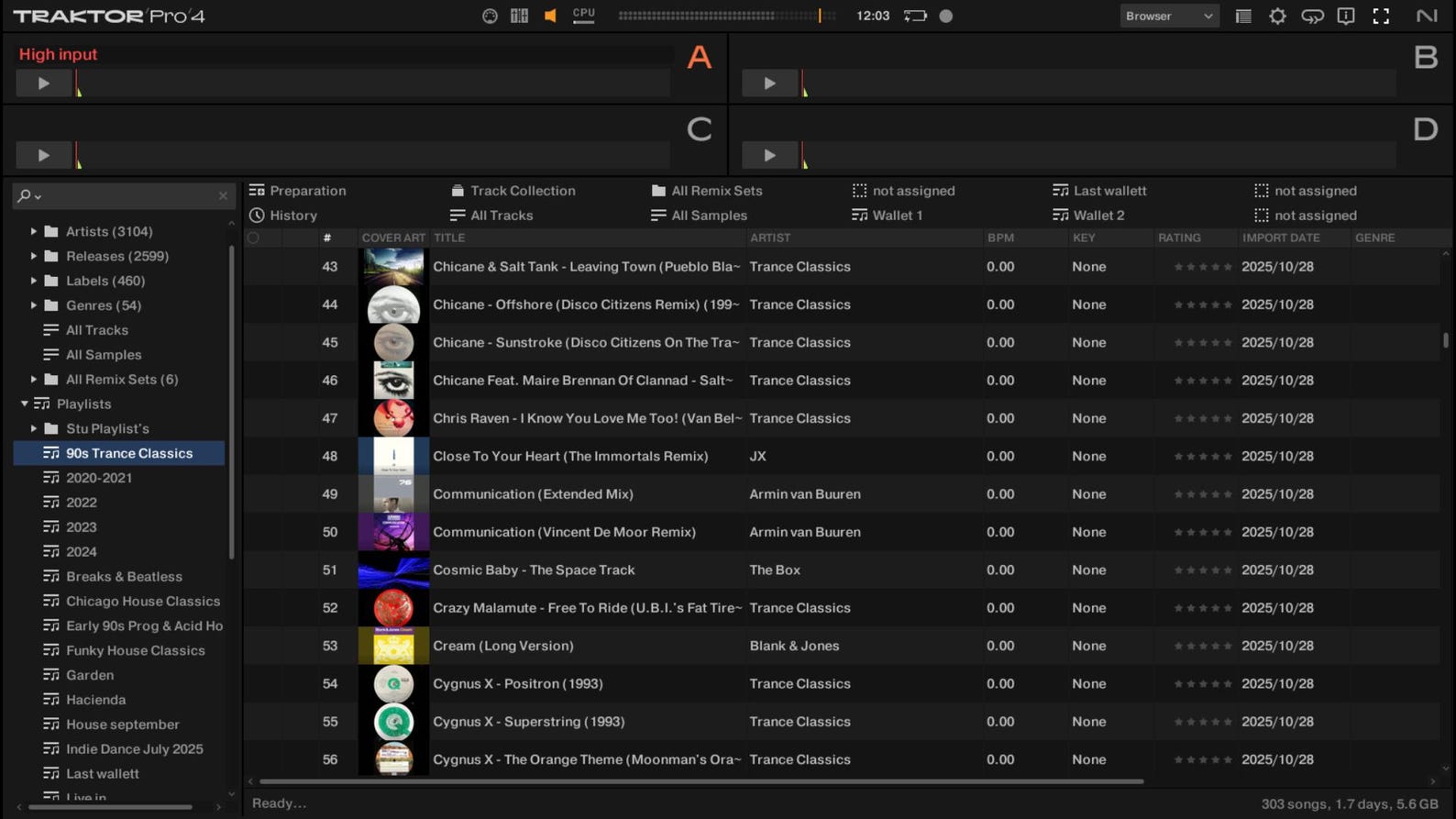 90s Trance Classics (MP3 Format 320kbps) 100 Full Length DJ Friendly ...