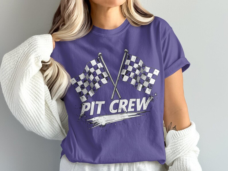 Pit Crew Family Matching Birthday Party Race Car Racing Hosting Costume ...