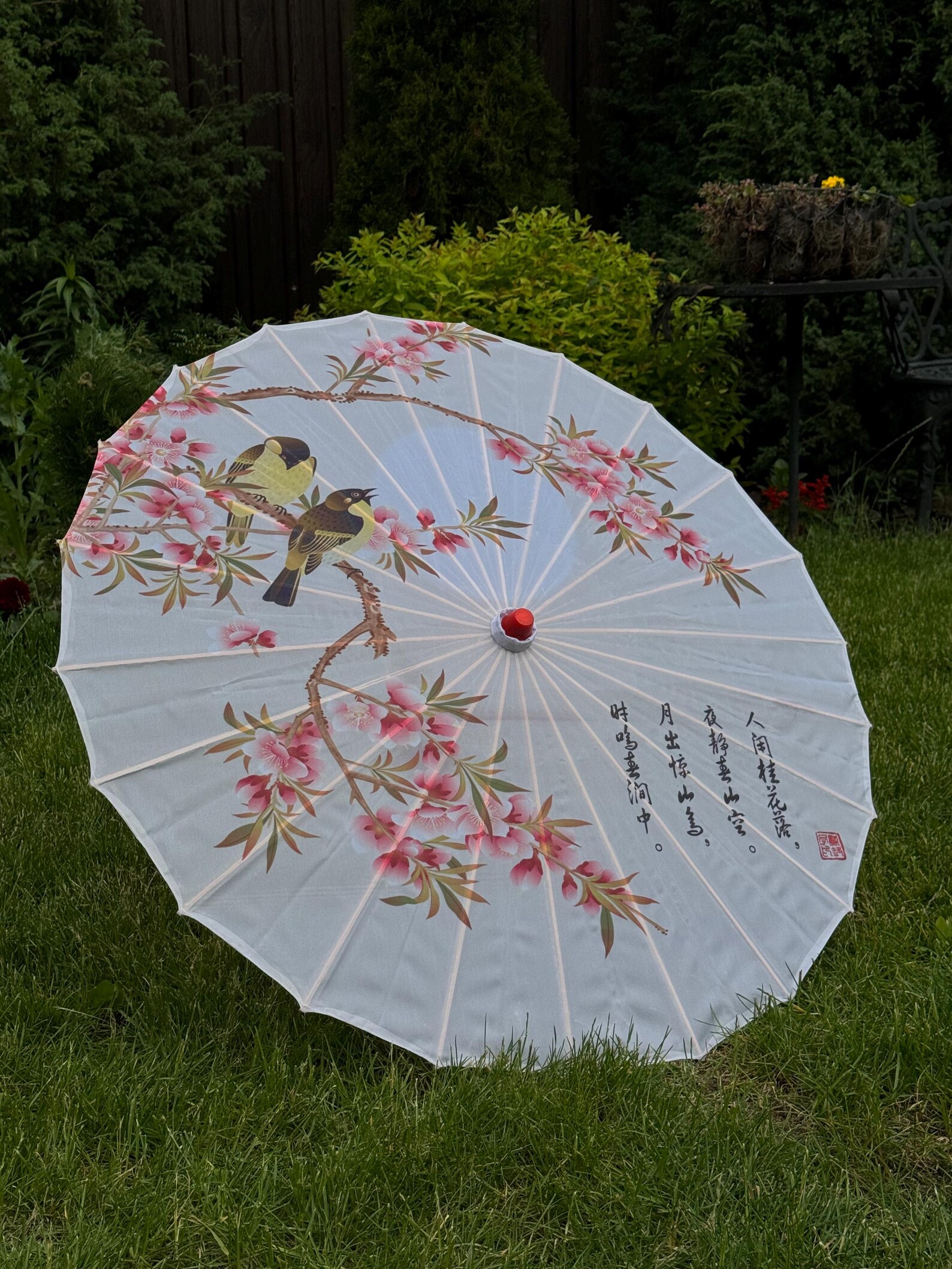 Handcrafted Summer Wedding Parasol, Japanese Parasol, Umbrella for Sun ...