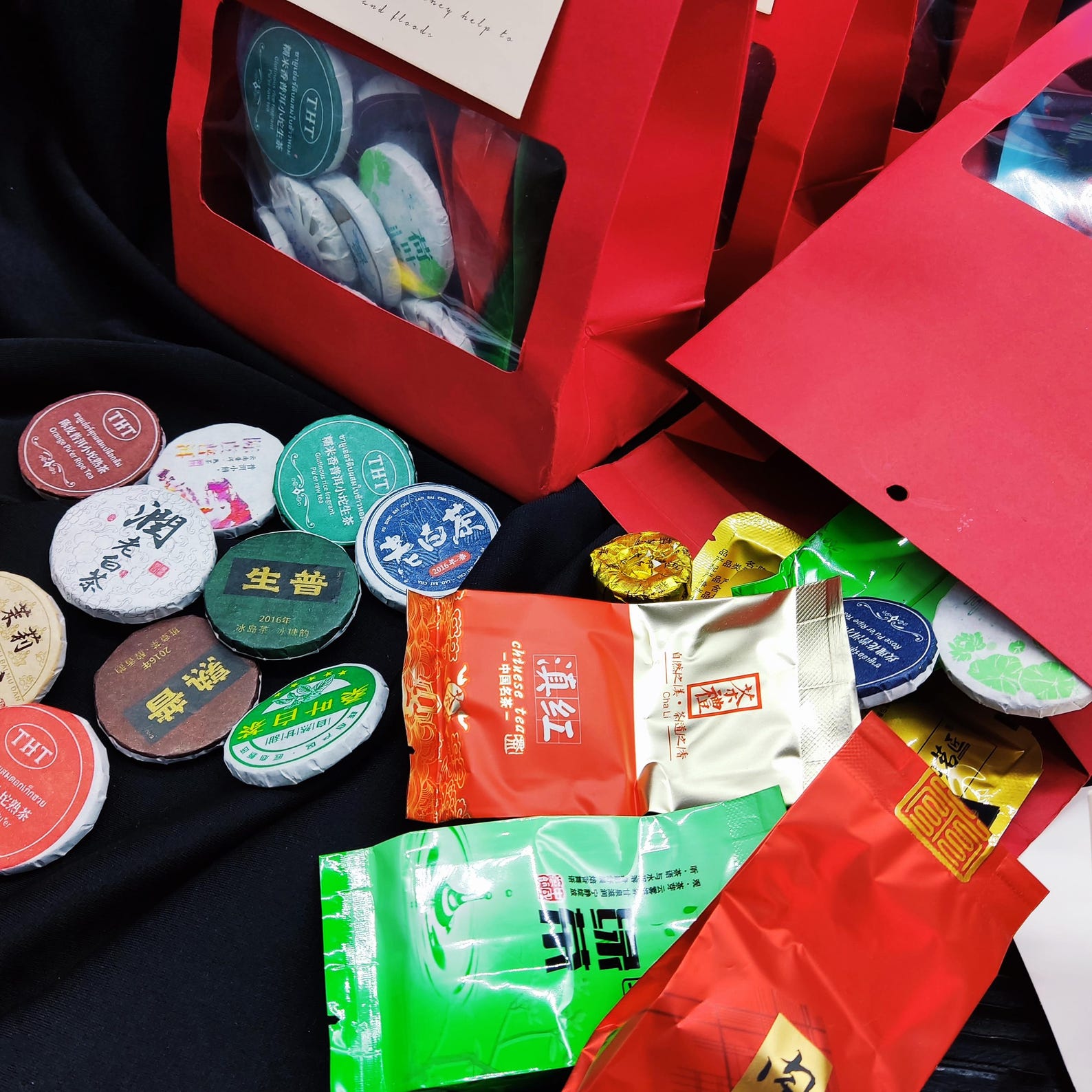 30pcs Different Tea Samples A Chinese Tea Set Assorted Tea Varieties ...