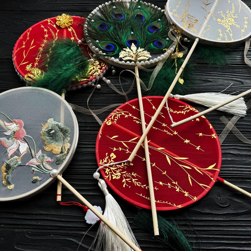 Large Japanese Fan - Etsy