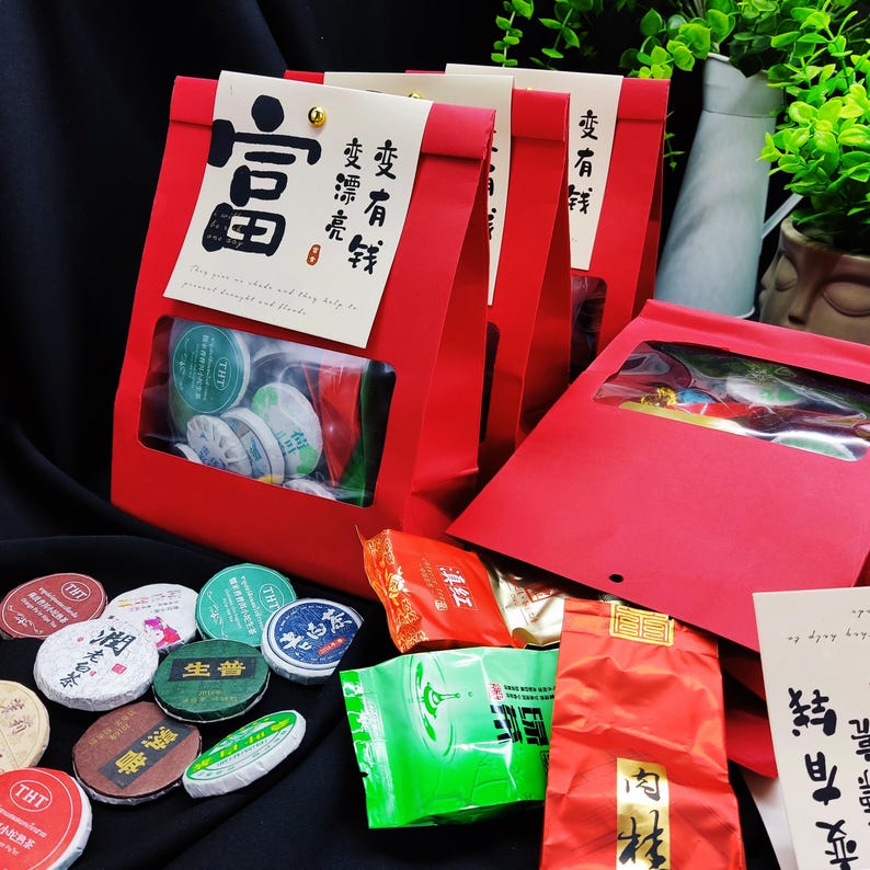 30pcs Different Tea Samples A Chinese Tea Set Assorted Tea Varieties ...